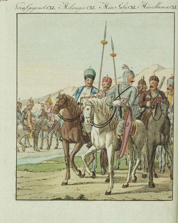 Kaukasische Völker – Interlinking_Pictura